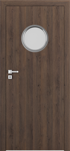 Usa interior Porta RESIST 1.1 geam rotund | Rom Decor