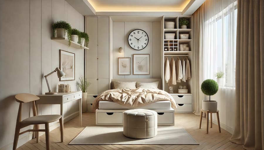 Mobilier pentru dormitor mic: soluții practice și elegante | Rom Decor