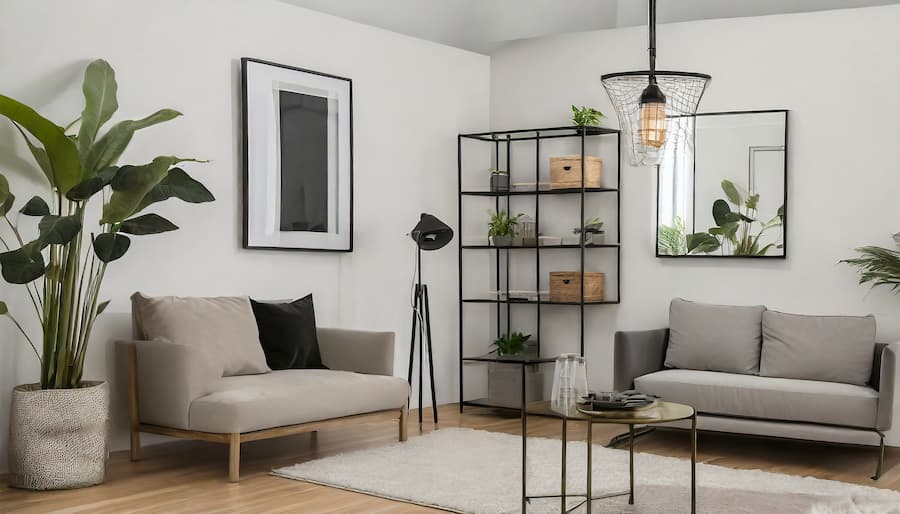 Transformă un living mic într-un spațiu primitor și confortabil: 9 Idei ...